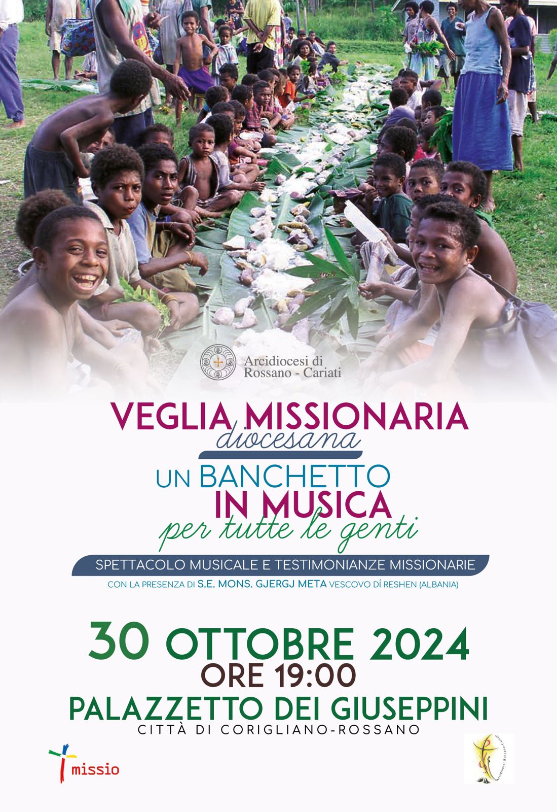Veglia Diocesana Missionaria con S. E. Mons. Gjergj Meta Vescovo di ...